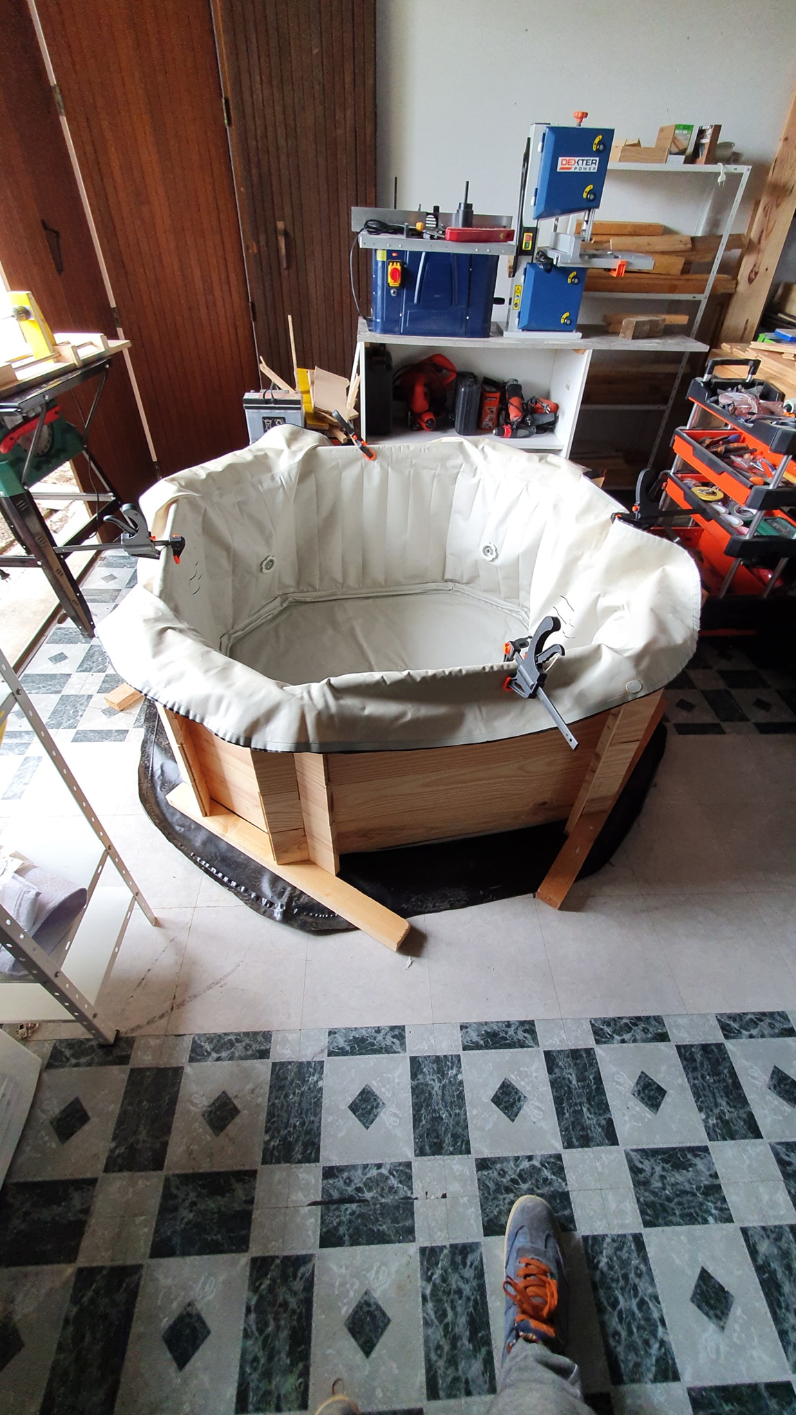 Entourage en bois pour SPA gonflable - EASY SPA