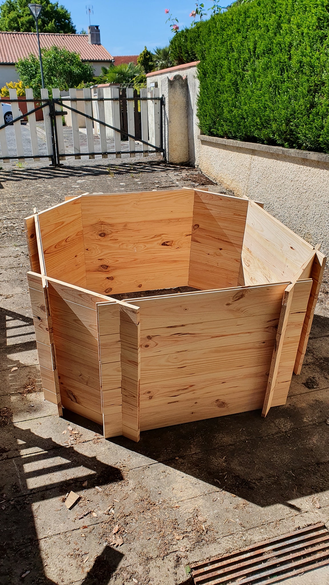 Entourage en bois pour SPA gonflable - EASY SPA